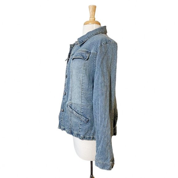 Nordstrom | Jackets & Coats | Nordstrom Womens Classic Light Blue ...